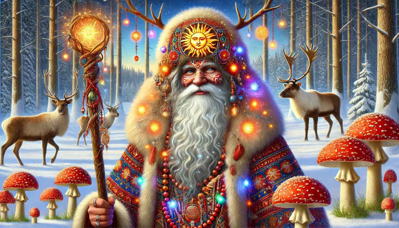 Is Santa A Shamanic Sun God? - The Sacred Science